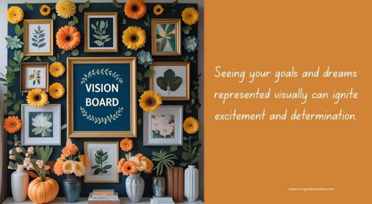 Creating A Vision Board For Future Goals | Visualising And Planning For ...